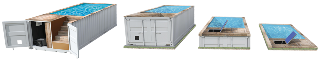 Le concept de piscine en container - Pool CONTAINER