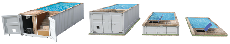 Le concept de piscine en container - Pool CONTAINER